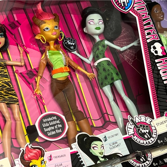 monster high | Toys | New Monster High Student Disembody Council 5 Doll ...
